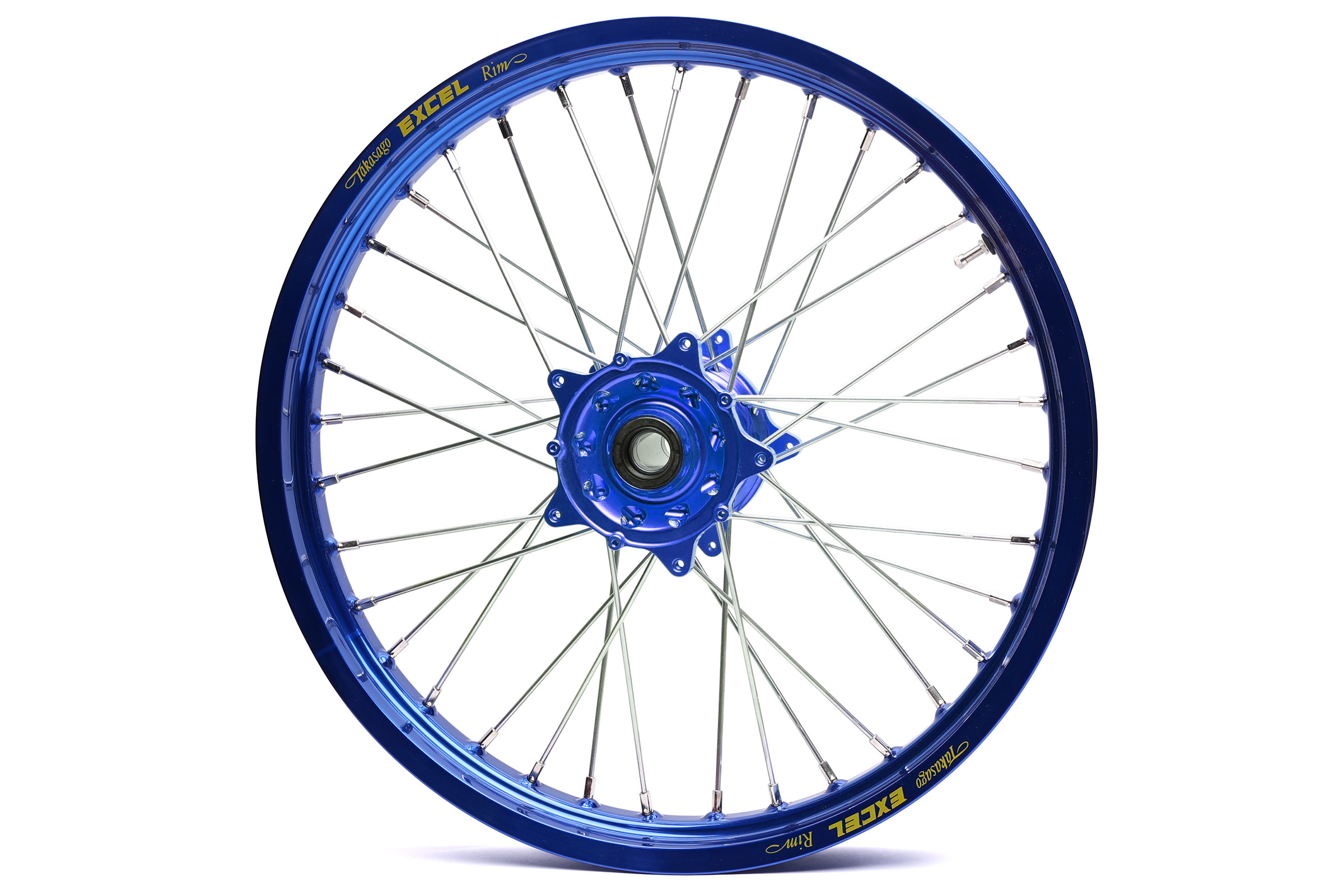 Haan Vorderrad mit hochfester Excel Felge 2.15x21 Yamaha Tenere 700 | blau | blau | schlauchlos ...