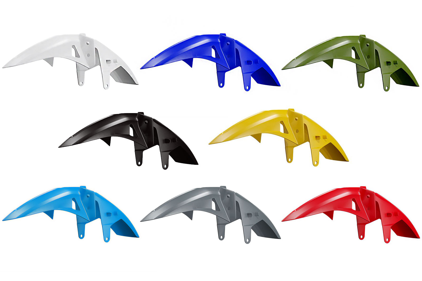 Front Fender, low, Yamaha Tenere 700 | blue | RKF-RT-T700-LOW-BL