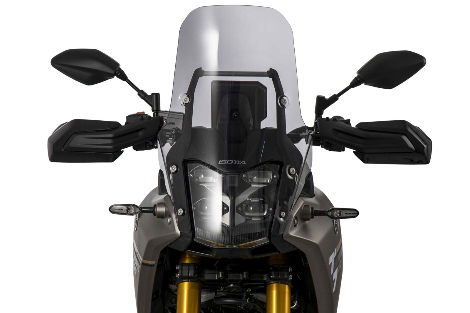 Rally Screen without Headlight Protection Yamaha Tenere 700 2025 ...