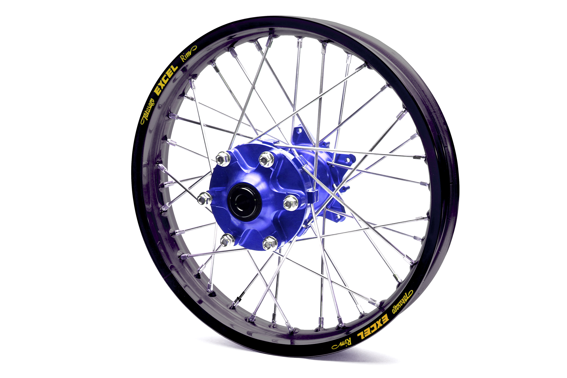 Haan rear wheel with high strength Excel rim Yamaha Tenere 700 | blue ...