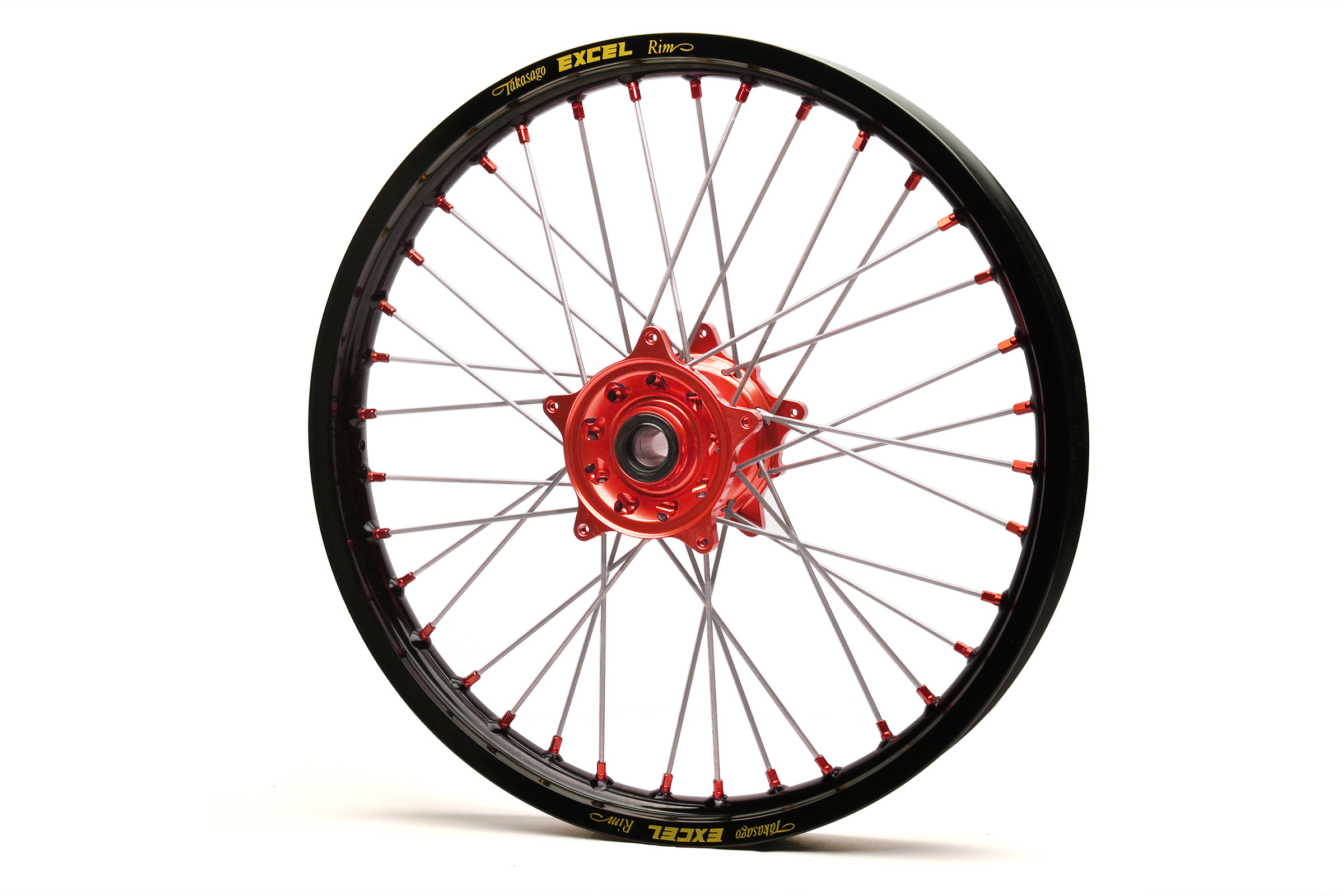 Haan front wheel with high strength Excel rim 1.85x21 Yamaha Tenere 700 | red | black | blue ...