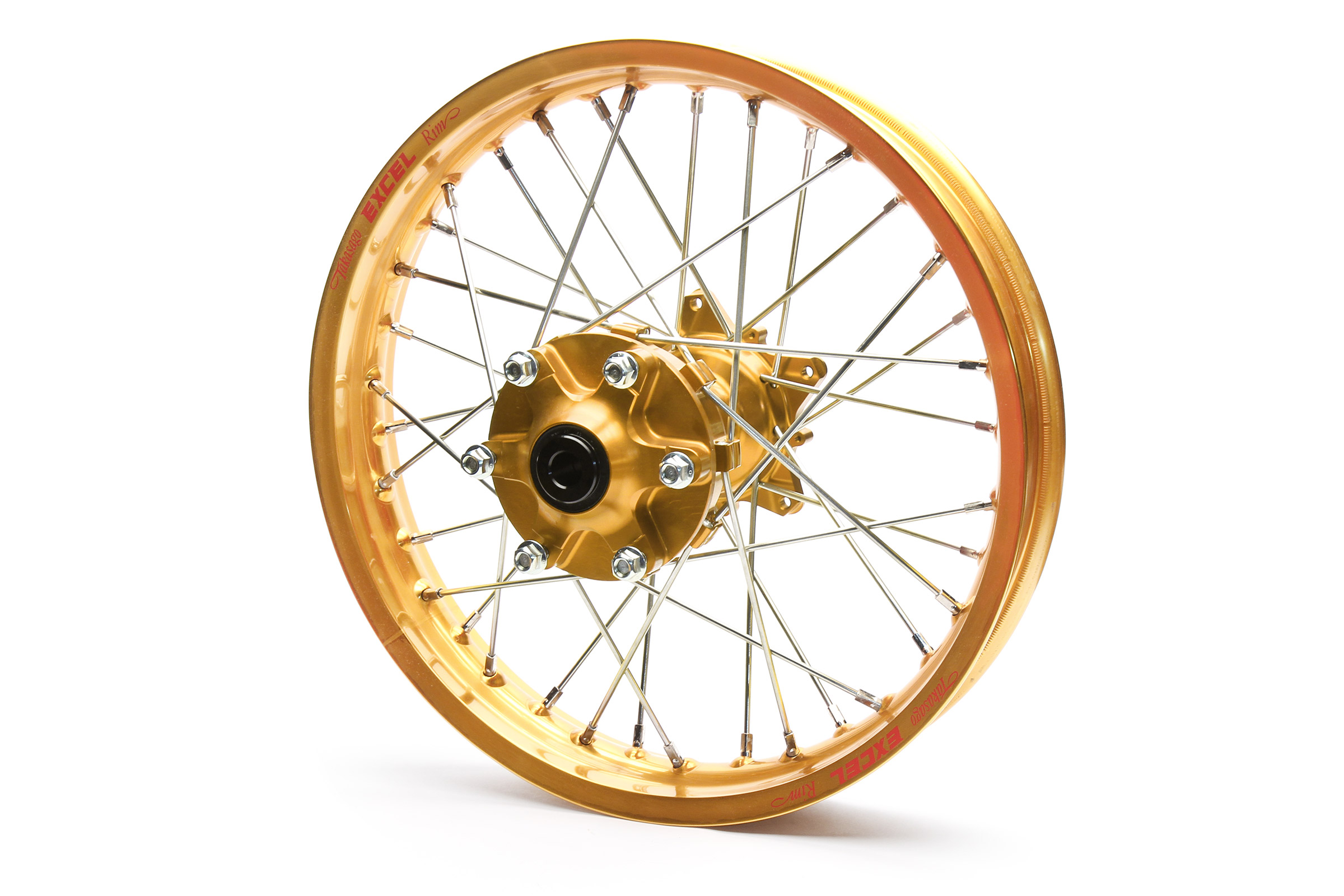Haan rear wheel with high strength Excel rim Yamaha Tenere 700 | gold ...