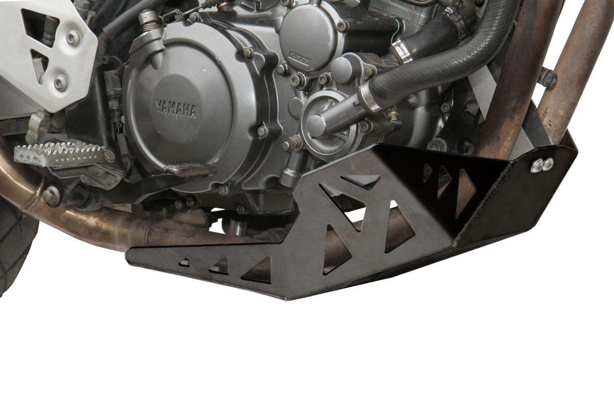 OTR Sump guard Yamaha XT-660 R/X, black anodised | black | UFS-OTR-XT660-SW