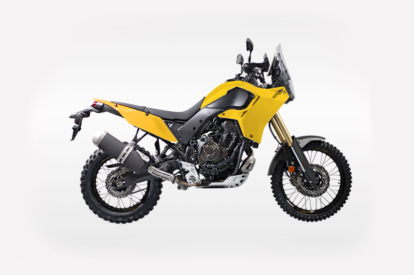 Rtech Yamaha Tenere 700 Revolution Plastic Kit | yellow/black | PL-RT ...