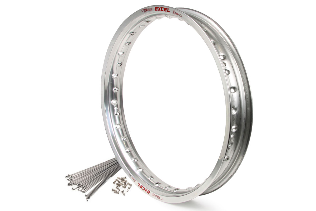 Excel rim Yamaha XT660Z Tenere | silver | 2.50x18 | EX-XT660Z-258-SI