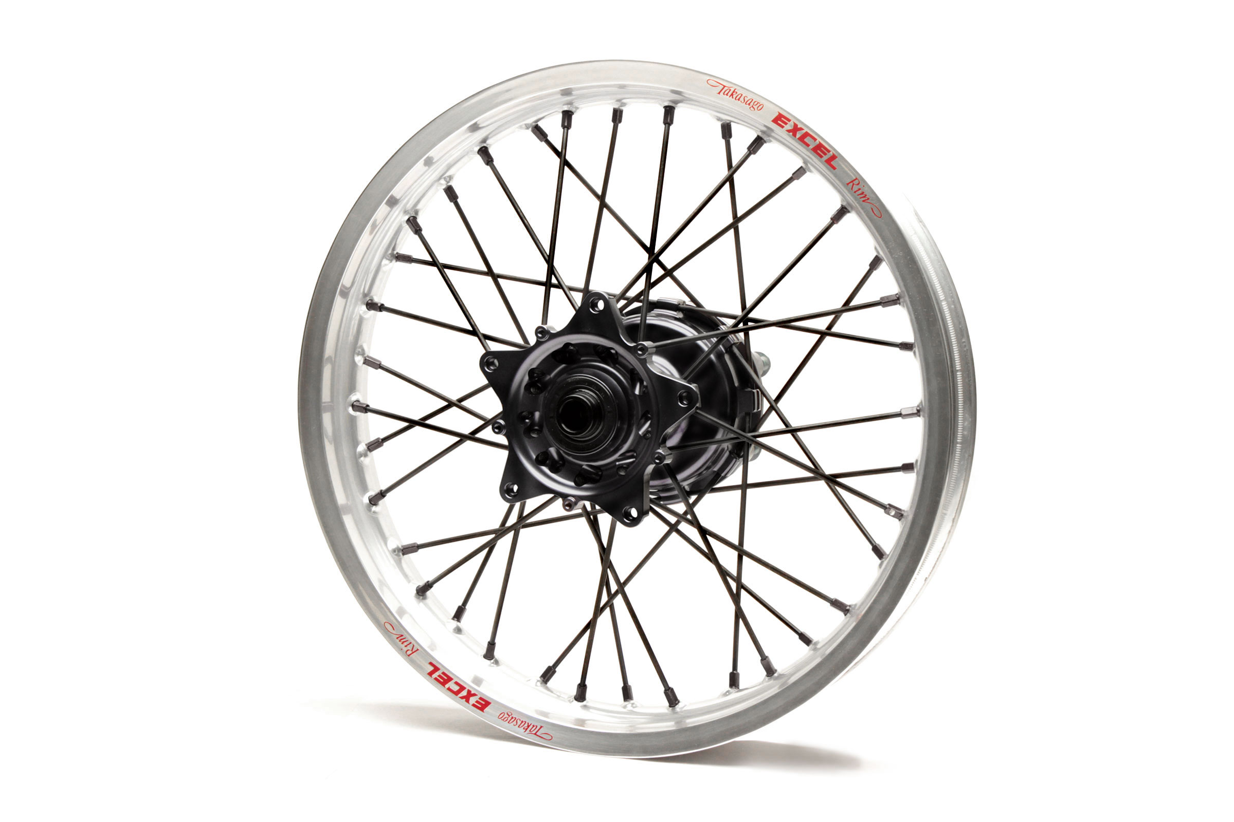 Haan Hinterrad mit hochfester Excel Felge Yamaha Tenere 700 | silber | schwarz | Schlauch ...