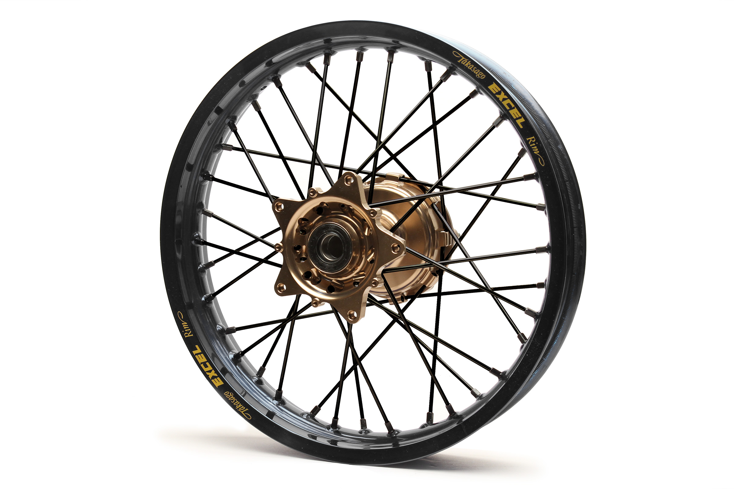Haan rear wheel with high strength Excel rim 2.50x18 Yamaha Tenere 700 ...